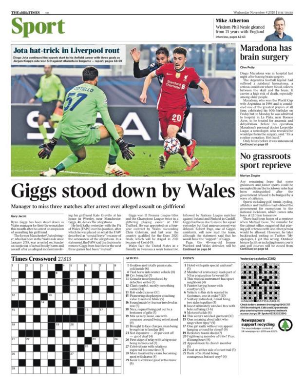 Wednesday's back pages - BBC Sport