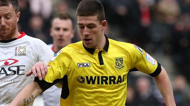 Hearts: Tranmere Rovers striker Cole Stockton pens two-year deal - BBC ...
