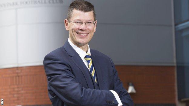 SPFL's Neil Doncaster predicts more cross-border games - BBC Sport