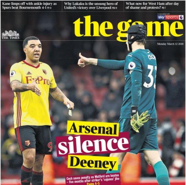 Monday's back pages - BBC Sport