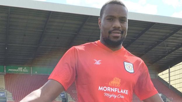 Chuma Anene: Crewe Alexandra sign striker from FC Midtjylland on loan ...