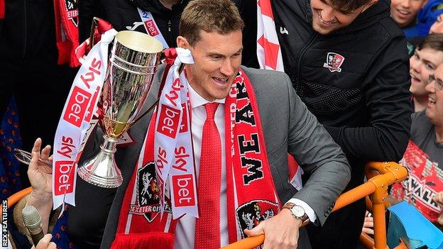 Matt Taylor: Exeter City boss aims for 'more refined' squad for League ...