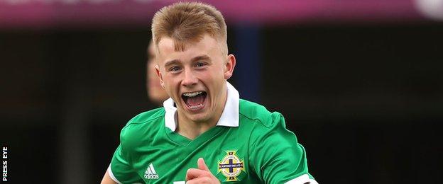 Charlie Lindsay: Glentoran's youngest-ever player reflects on 'dream ...