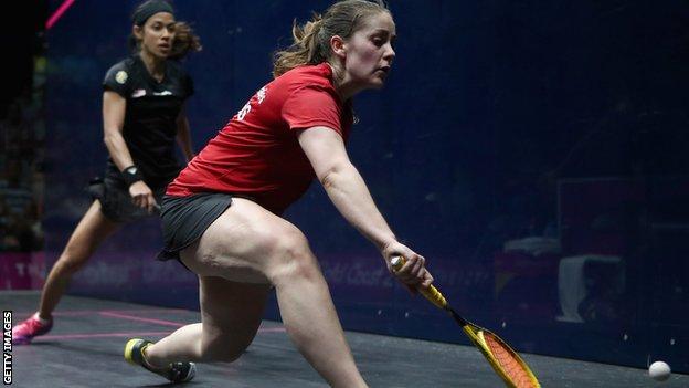 Tesni Evans: Wales' first winner retains her British Squash title - BBC ...