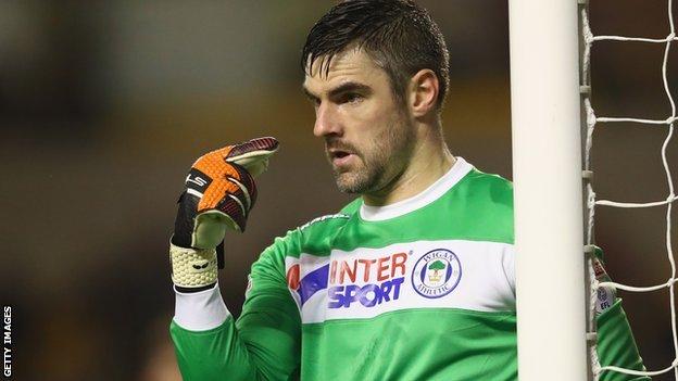 Matt Gilks: Scunthorpe sign Wigan Athletic goalkeeper on free transfer ...