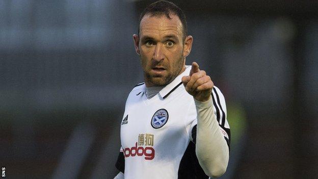 Scottish League One: Ayr win as Raith match is abandoned - BBC Sport