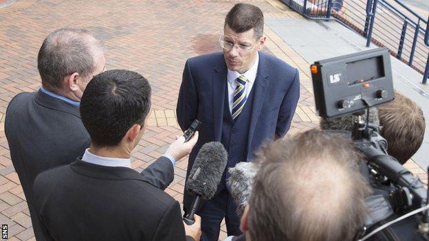 Neil Doncaster: SPFL chief 'entirely mystified' by Rangers' claims ...