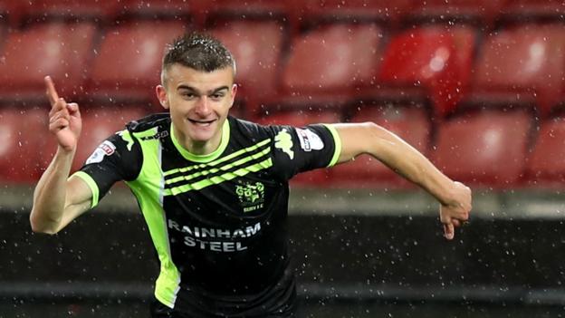 George Miller: Bury re-sign forward on loan from Middlesbrough - BBC Sport