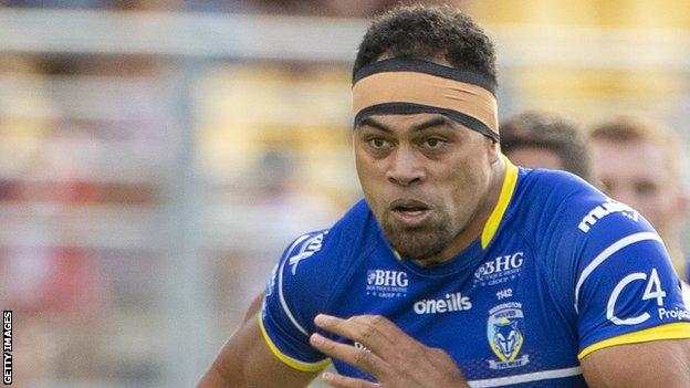 Sitaleki Akauola: Warrington Wolves prop signs two-year contract ...
