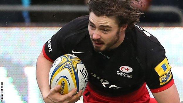 Ben Ransom: London Irish sign full-back from Saracens - BBC Sport