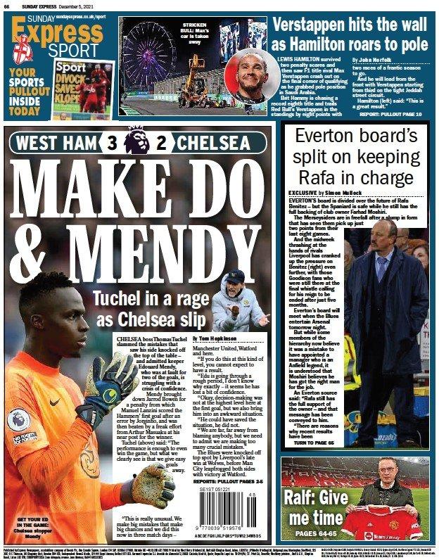 Sunday's back pages - BBC Sport