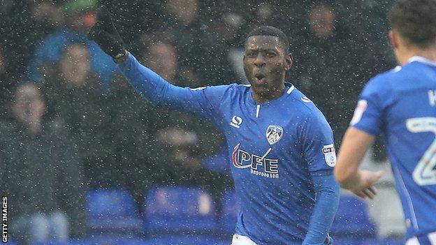 Tope Obadeyi: Oldham Athletic re-sign ex-Sochaux forward on deal until ...