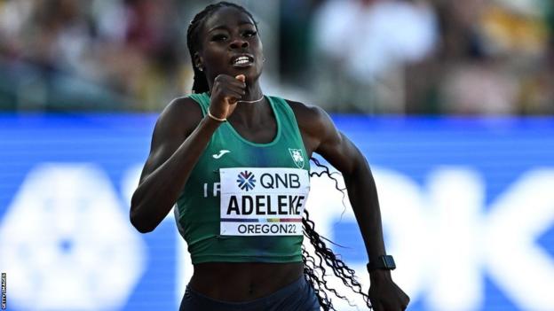 Rhasidat Adeleke: Irish record-holder to become professional athlete ...