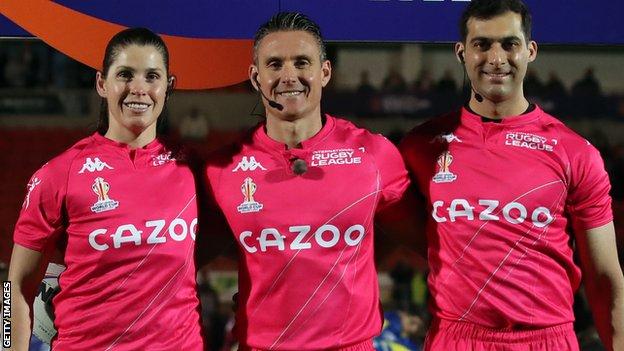 Rugby League World Cup: Kasey Badger to referee Wales v Tonga - BBC Sport