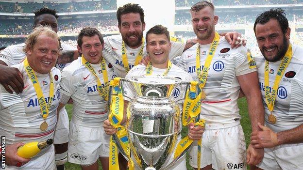 Premiership fixtures 2015-16: Saracens face Sale Sharks first - BBC Sport