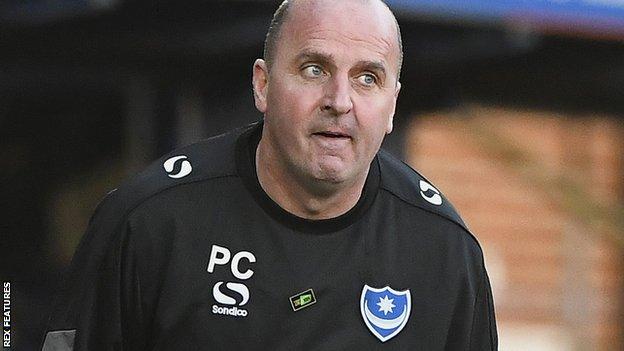 Portsmouth manager Paul Cook takes positives from Wycombe defeat - BBC ...