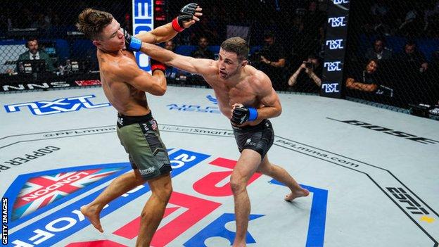 Brendan Loughnane: Briton beats Chris Wade in PFL play-offs to set up ...
