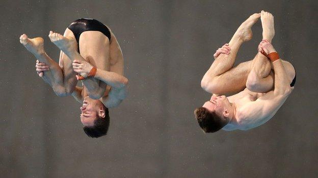 Diving World Series: Tom Daley and Matty Lee earn Britain gold in ...