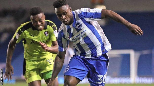 Kazenga LuaLua: QPR sign Brighton winger on loan until end of season ...