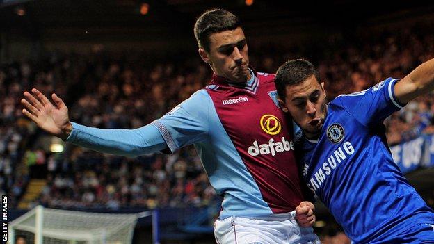 Matthew Lowton: Burnley sign Aston Villa defender - BBC Sport