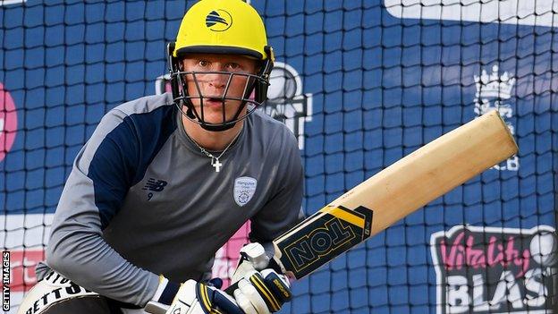 Tom Alsop: Sussex sign Hampshire wicketkeeper-batter on season-long ...