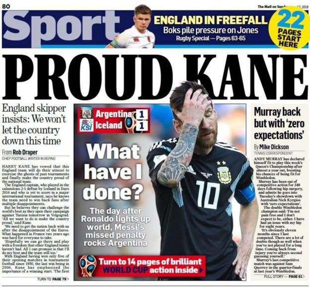 Sunday's newspapers - BBC Sport