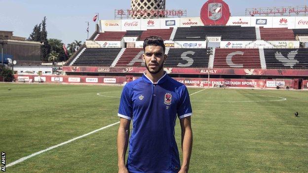 Morocco international Walid Azaro snubs Europe for Al Ahly - BBC Sport
