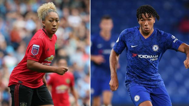 Lauren and Reece James score goals in same week - BBC Sport