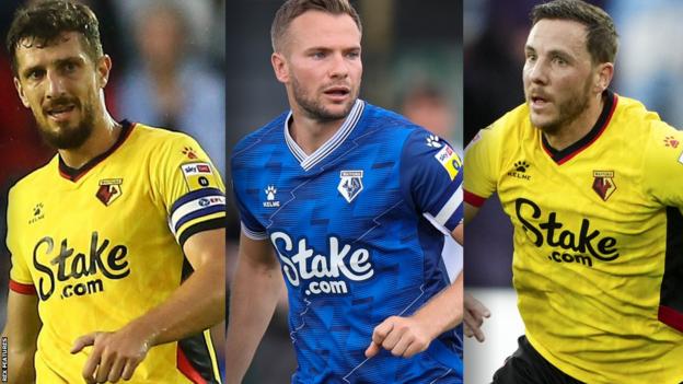 Watford FC: Craig Cathcart, Tom Cleverley and Dan Gosling in contract ...