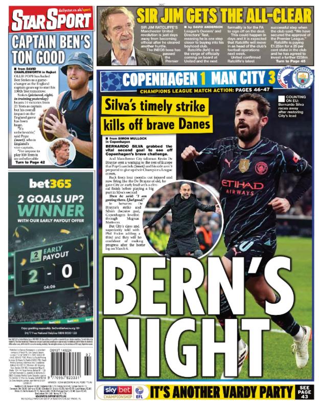 Wednesday's back pages - BBC Sport