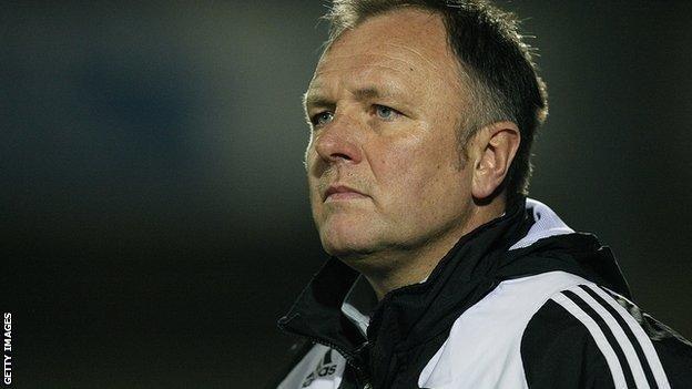 Barrow: Paul Cox 'cannot comment' on Gary Simpson absence - BBC Sport