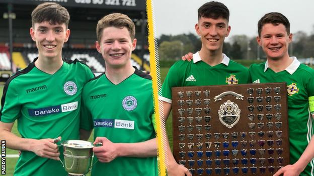 The childhood friends and team-mates battling against each other for ...