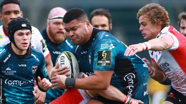 Leon Brown: Dragons prop's return after injury gives Wales boost - BBC ...