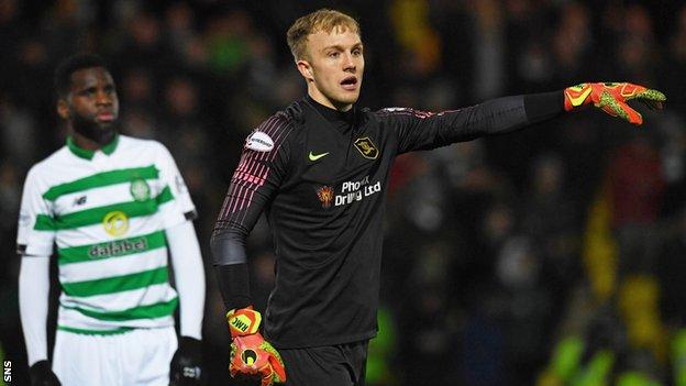 Robby McCrorie: Livingston re-sign Rangers goalkeeper on year-long loan ...