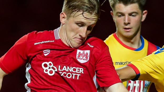 Jake Andrews: Cheltenham Town sign Bristol City midfielder on loan ...