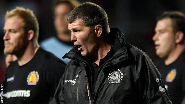 Rob Baxter: High tackle directives go 'too far' says Exeter head coach ...