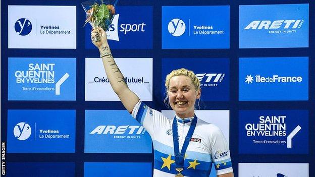 European Track Championships: Katie Archibald wins omnium for second ...