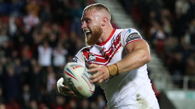 Luke Thompson: St Helens prop forward to join Canterbury Bulldogs at ...