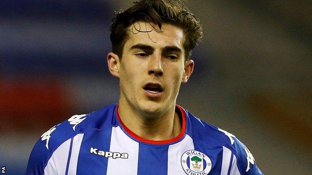 Sam Stubbs: Wigan loan defender to AFC Fylde on one-month deal - BBC Sport