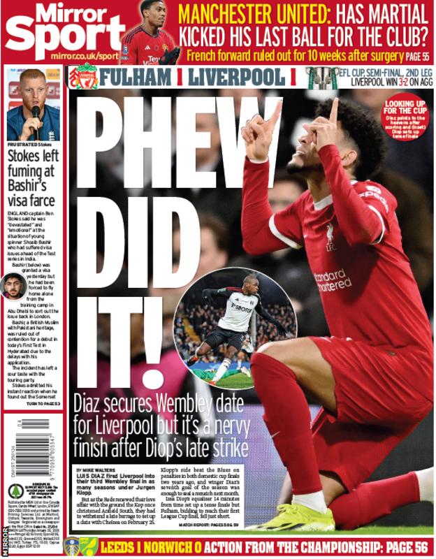 Thursday's back pages - BBC Sport