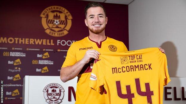 Motherwell re-sign 'frustrated' Ross McCormack from Aston Villa on loan ...