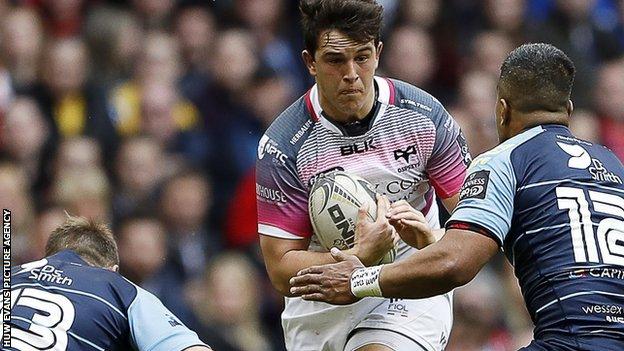 Ospreys: Centre Owen Watkin aims to be back by end of season - BBC Sport