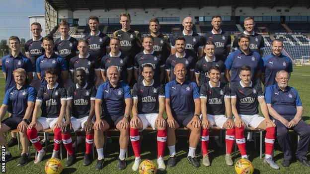 Falkirk: Mark Campbell aims for Premiership top six with '10-year ...
