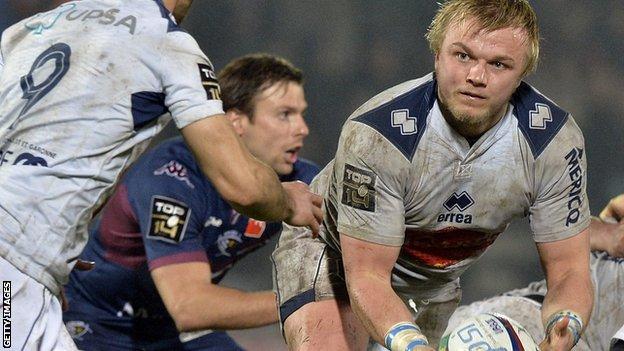 Leicester Tigers sign Luke Hamilton from Agen - BBC Sport