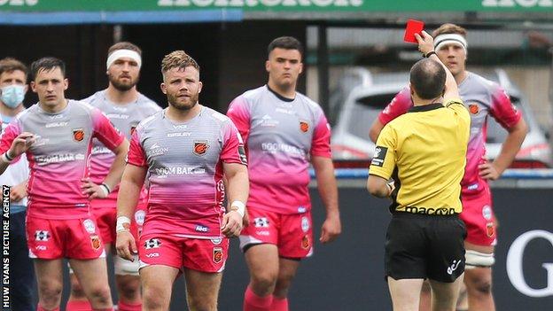 Owen Lane of Cardiff Blues and Dragons' Rhys Lawrence banned for three ...