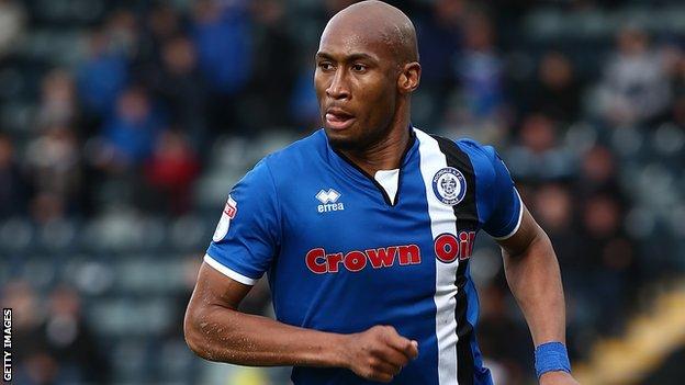 Calvin Andrew: Rochdale striker signs contract extension with League ...