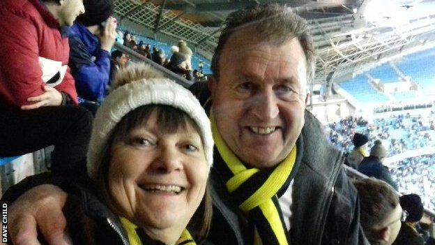 Burton v Man City: The fans ready to enjoy their night despite being 9 ...