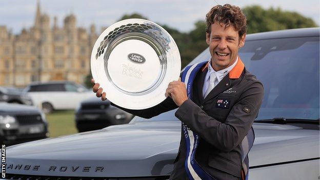 Burghley Horse Trials: Australian Chris Burton wins, Briton Oliver ...