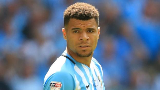 Maxime Biamou: Coventry City striker suffers ACL injury - BBC Sport