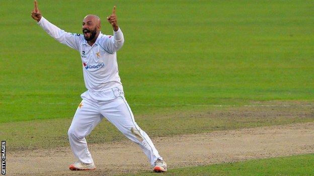 Bangladesh v Pakistan: Sajid Khan takes 8-42 as tourists win second ...